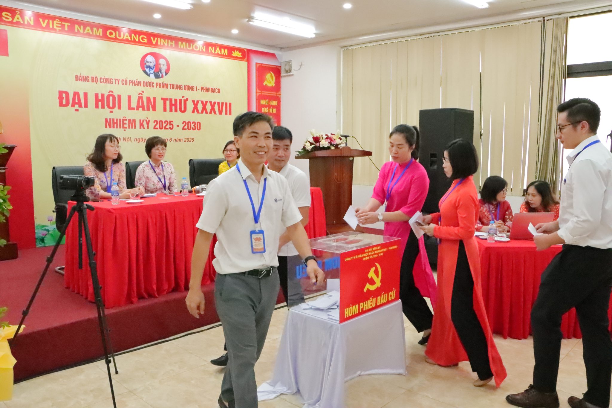 Công ty cổ phần Dược phẩm Trung ương I – Pharbaco tổ chức Đại hội Đảng ...